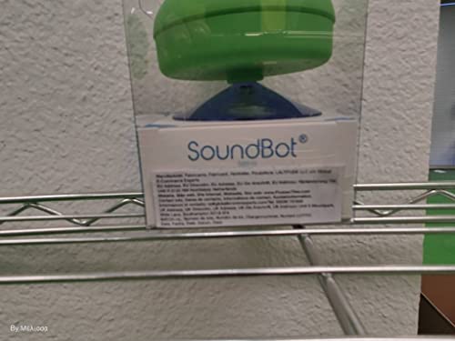 Soundbot SB510 Bluetooth Shower Speaker HD Water Resistant Bathroom Speakers, Handsfree Portable Speakerphone with Built-in Mic, 6hrs of Playtime, Control Buttons and Dedicated Suction Cup (Green)