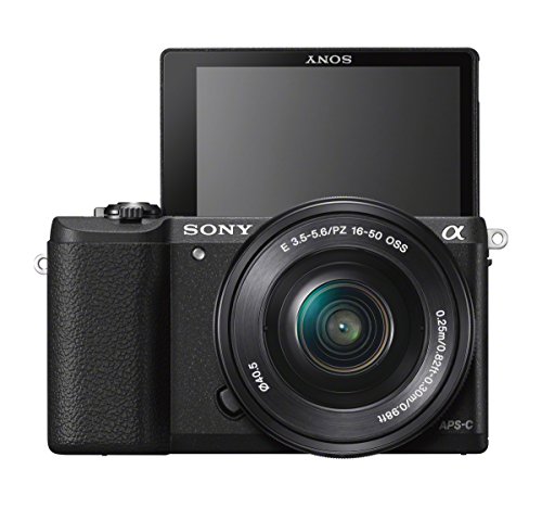 Sony a5100 16-50mm Interchangeable Lens Camera with 3-Inch Flip Up LCD (Black)