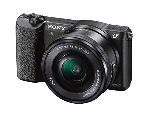 Sony a5100 16-50mm Interchangeable Lens Camera with 3-Inch Flip Up LCD (Black)