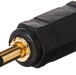 Monoprice 107121 2.5mm Mono Plug to 3.5mm Mono Jack Adaptor, Gold Plated & 107128 3.5mm Mono Plug to 3.5mm Stereo Jack Adaptor, Gold Plated