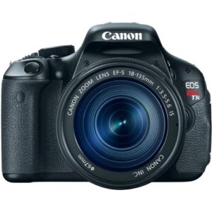 canon eos rebel t3i digital slr camera with ef-s 18-135mm f/3.5-5.6 is lens (discontinued by manufacturer)