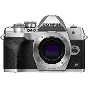 e-m10 mark iv 20.3 megapixel mirrorless camera body only – silver