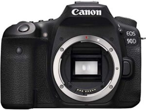 canon eos 90d digital slr camera (body only) (kit box)