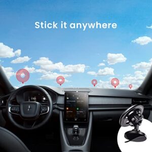 SMARTPOP Magnetic Phone Holder for Car - Phone Mount for Car Campatible with MagSafe - Car Phone Holder - 360°Adjustable Car Phone Holder Mount Fits All Smartphones