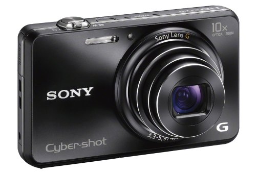 Sony Cyber-shot DSC-WX150 18.2 MP Exmor R CMOS Digital Camera with 10x Optical Zoom and 3.0-inch LCD (Black) (2012 Model)