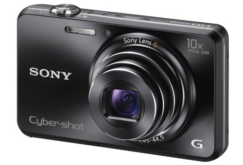 Sony Cyber-shot DSC-WX150 18.2 MP Exmor R CMOS Digital Camera with 10x Optical Zoom and 3.0-inch LCD (Black) (2012 Model)