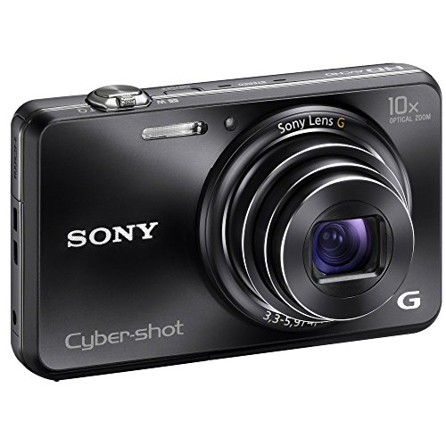 Sony Cyber-shot DSC-WX150 18.2 MP Exmor R CMOS Digital Camera with 10x Optical Zoom and 3.0-inch LCD (Black) (2012 Model)