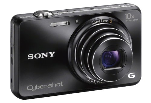 Sony Cyber-shot DSC-WX150 18.2 MP Exmor R CMOS Digital Camera with 10x Optical Zoom and 3.0-inch LCD (Black) (2012 Model)