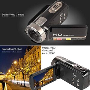 Digital Video Camera 3.0" LCD Touch Screen 24MP 1080P Full HD