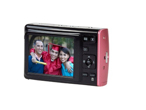 Polaroid CIA-1237PC 12 MP Digital Camera with 3x Optical Zoom, Pink