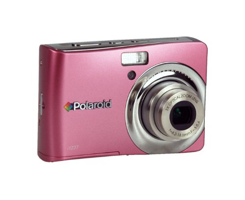 Polaroid CIA-1237PC 12 MP Digital Camera with 3x Optical Zoom, Pink