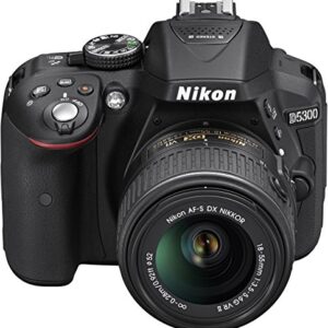 Nikon D5300 Digital SLR with 18-55mm VR II Compact Lens Kit - Black (24.2 MP) 3.2 inch LCD