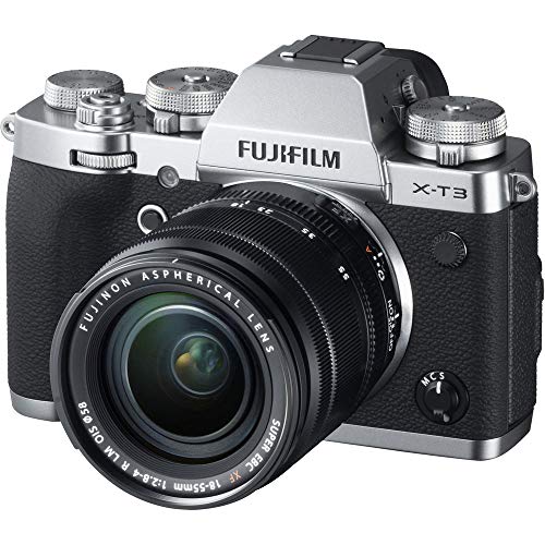 Fujifilm X-T3 Mirrorless Digital Camera w/XF18-55mm Lens Kit - Silver