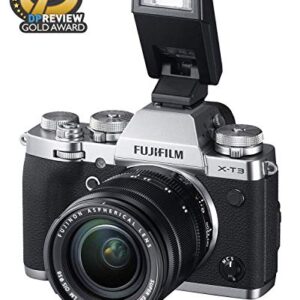 Fujifilm X-T3 Mirrorless Digital Camera w/XF18-55mm Lens Kit - Silver