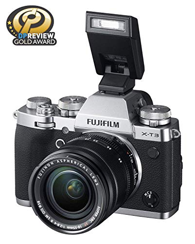 Fujifilm X-T3 Mirrorless Digital Camera w/XF18-55mm Lens Kit - Silver