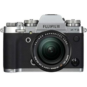 Fujifilm X-T3 Mirrorless Digital Camera w/XF18-55mm Lens Kit - Silver