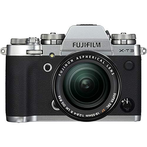 Fujifilm X-T3 Mirrorless Digital Camera w/XF18-55mm Lens Kit - Silver