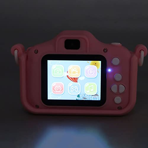 Digital Video Cameras, 2 Inch HD Screen for Kids Stimulate Kids Imagination Dual Front and Back MP3 Cameras for Photo (with 32G Memory Card with Card Reader)