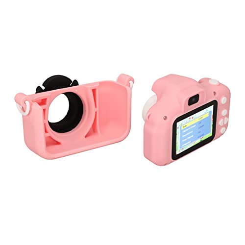 Digital Video Cameras, 2 Inch HD Screen for Kids Stimulate Kids Imagination Dual Front and Back MP3 Cameras for Photo (with 32G Memory Card with Card Reader)