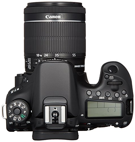 Canon DSLR camera EOS70D lens kit EF-S18-55mm F3.5-5.6 IS STM comes EOS70D1855ISSTMLK [International Version, No Warranty]