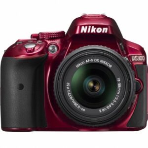 Nikon D5300 24.2 MP CMOS Digital SLR Camera with 18-55mm f/3.5-5.6G ED VR II Auto Focus-S DX NIKKOR Zoom Lens - International Version (No Warranty)