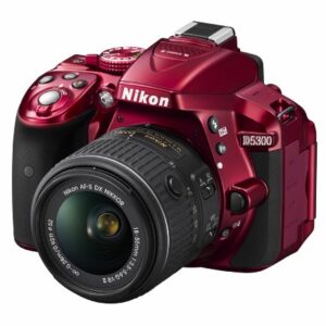 Nikon D5300 24.2 MP CMOS Digital SLR Camera with 18-55mm f/3.5-5.6G ED VR II Auto Focus-S DX NIKKOR Zoom Lens - International Version (No Warranty)