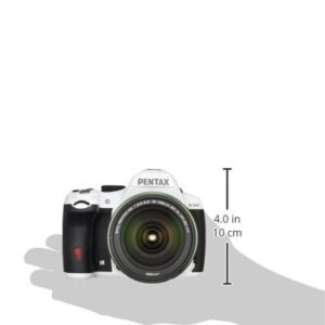 Pentax K-50 16MP Digital SLR with 18-135mm Lens (White) - International Version