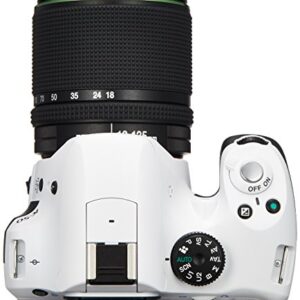 Pentax K-50 16MP Digital SLR with 18-135mm Lens (White) - International Version