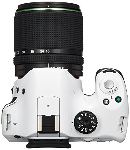 Pentax K-50 16MP Digital SLR with 18-135mm Lens (White) - International Version