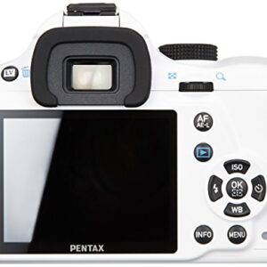 Pentax K-50 16MP Digital SLR with 18-135mm Lens (White) - International Version