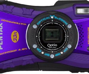 Pentax Optio WG-1 Adventure Series 14 MP Waterproof Digital Camera with 5x Wide-Angle Optical Zoom (Purple)