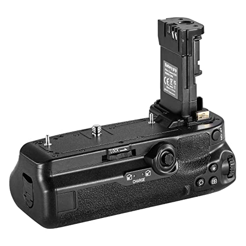 NEEWER Battery Grip Replacement for BG-R10 Compatible with Canon EOS R5 R5C R6 R6 Mark II Mirrorless Cameras, Powered by LP-E6/LP-E6N/LP-E6NH Batteries for Stable Vertical Shooting