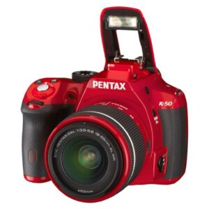 Pentax K 50 Kit Rouge + DAL 18-55 WR