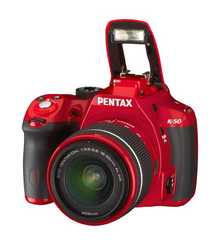 Pentax K 50 Kit Rouge + DAL 18-55 WR