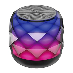 LENRUE Bluetooth Speaker, Small Mini Wireless Portable Speakers with Colorful Light, HiFi Sound, Long Playtime,Gift for Women Girls Kids Daughter Sister