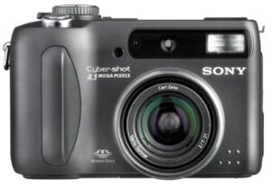 sony dscs85 cybershot 4.1mp digital still camera w/ 3x optical zoom