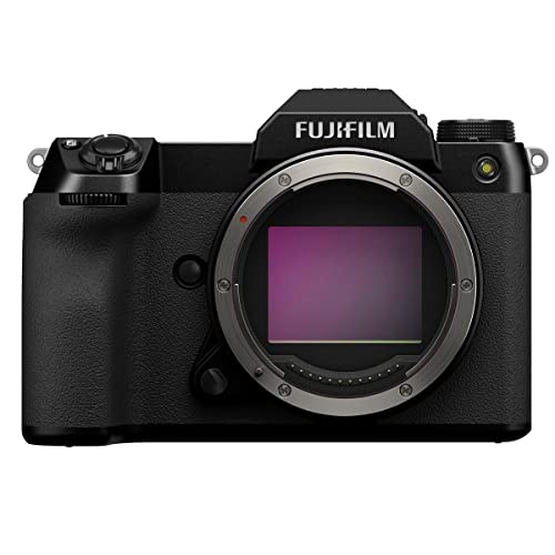 Fujifilm GFX50S II Mirrorless Digital Camera Body, Black with Capture One Pro Photo Editing Software