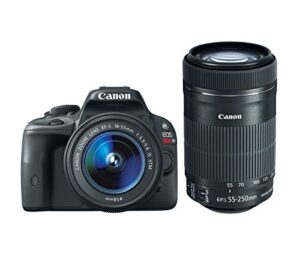 canon rebel sl1 18-55stm + ef-s 55-250mm f/4-5.6 is stm lens