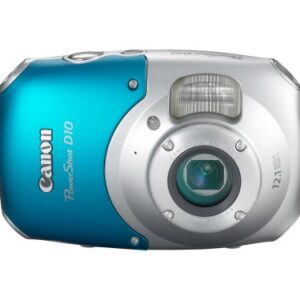 Canon PowerShot D10 12.1 MP Waterproof Digital Camera with 3x Optical Image Stabilized Zoom and 2.5-Inch LCD (OLD MODEL)