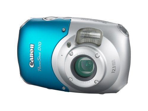 Canon PowerShot D10 12.1 MP Waterproof Digital Camera with 3x Optical Image Stabilized Zoom and 2.5-Inch LCD (OLD MODEL)