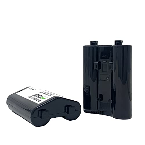 Wasabi Power Battery (2-Pack) and Dual Charger for Nikon EN-EL18d and Nikon Z9, D4, D4S, D5, D6, D850 (with adapters/Grips)