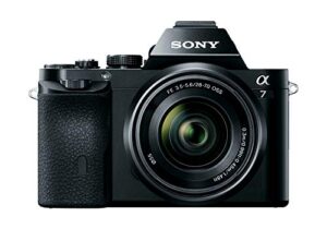 sony a7 full-frame mirrorless digital camera with 28-70mm lens