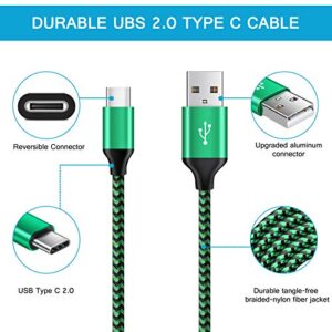 Android Charger Cable C Charger Fast Charging Cord Compatible for Moto G Stylus/Play/Power, Razr,One 5G Ace,Google Pixel 7/6 Pro/6/5/4,LG,Samsung Galaxy S23 Ultra S22 S21 FE Ultra 5G A73 A53 A13 A03S