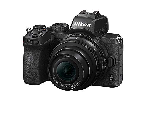 Nikon Z50 + Z DX 16-50mm + FTZ Mirrorless Camera Kit (209-point Hybrid AF, High Speed Image Processing, 4K UHD Movies, High Resolution LCD Monitor) VOA050K004