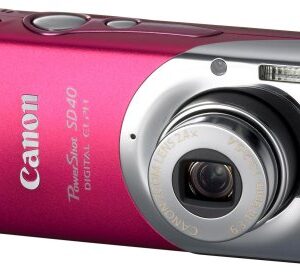 Canon PowerShot SD40 7.1MP Digital Elph Camera with 2.4x Optical Zoom (Precious Rose)