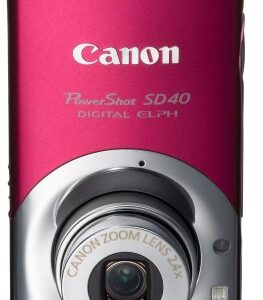 Canon PowerShot SD40 7.1MP Digital Elph Camera with 2.4x Optical Zoom (Precious Rose)