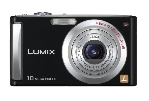 Panasonic Lumix DMC-FS5P-K 10.1MP Digital Camera with 4x Wide Angle MEGA Optical Image Stabilized Zoom (Black)