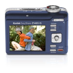 Kodak EasyShare Z1485 14MP Digital Camera with 5x Optical Image Stabilized Zoom and 2.5 inch LCD (Blue)