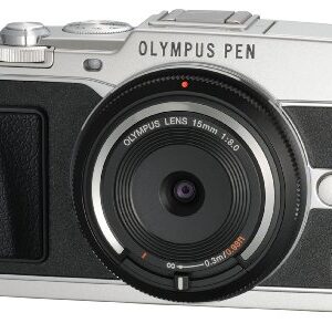 OLYMPUS Micro Four Thirds PEN E-P5 Silver E-P5 BODY SLV - International Version (No Warranty)