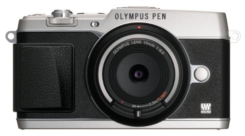 OLYMPUS Micro Four Thirds PEN E-P5 Silver E-P5 BODY SLV - International Version (No Warranty)